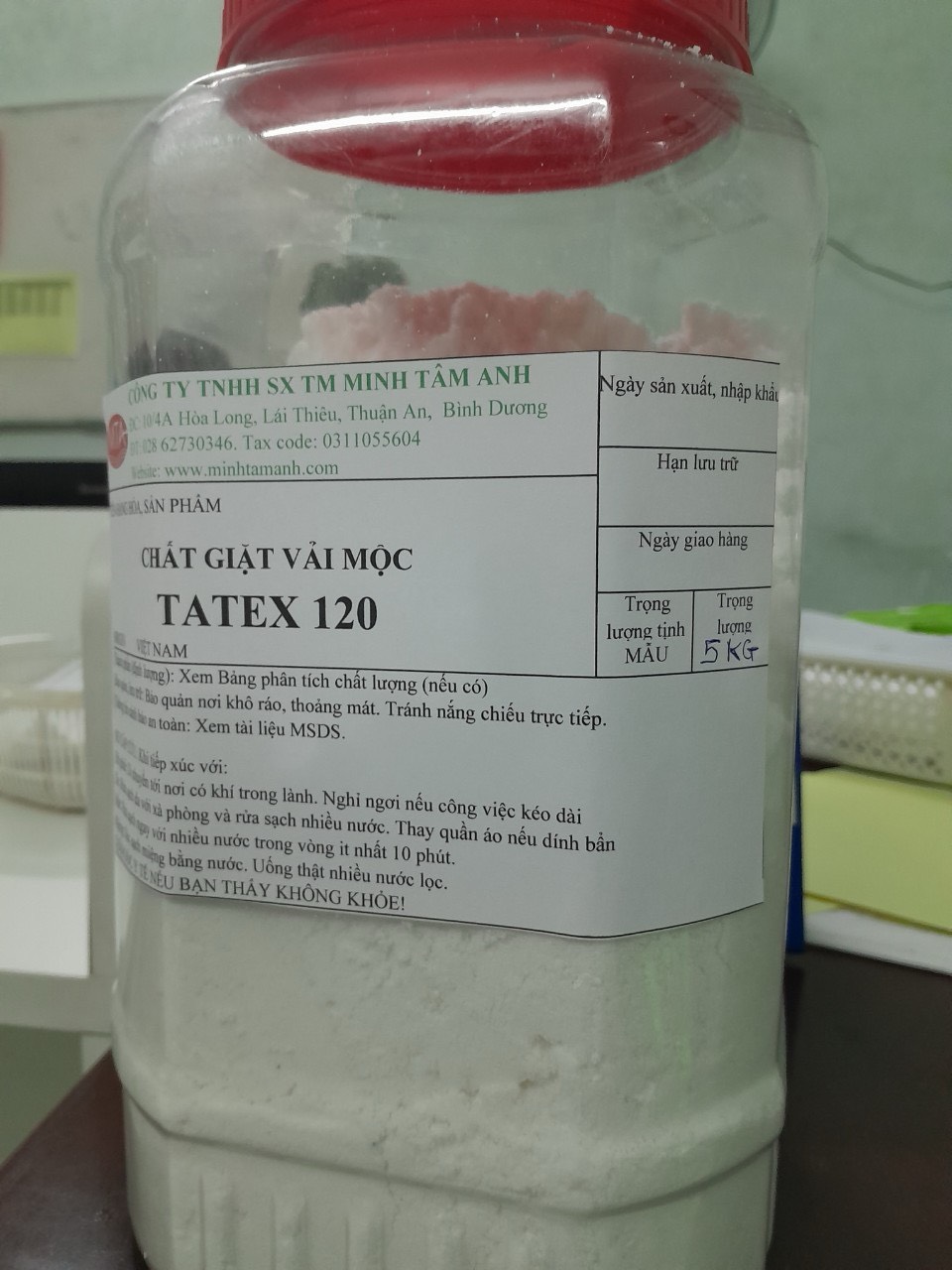 Chất giặt tẩy dầu TATEX 230